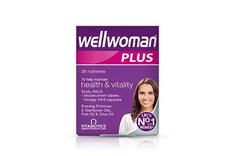 Wellwoman Plus Omega 3-6-9 28 Caps + 28 Tabs - Karyo Health